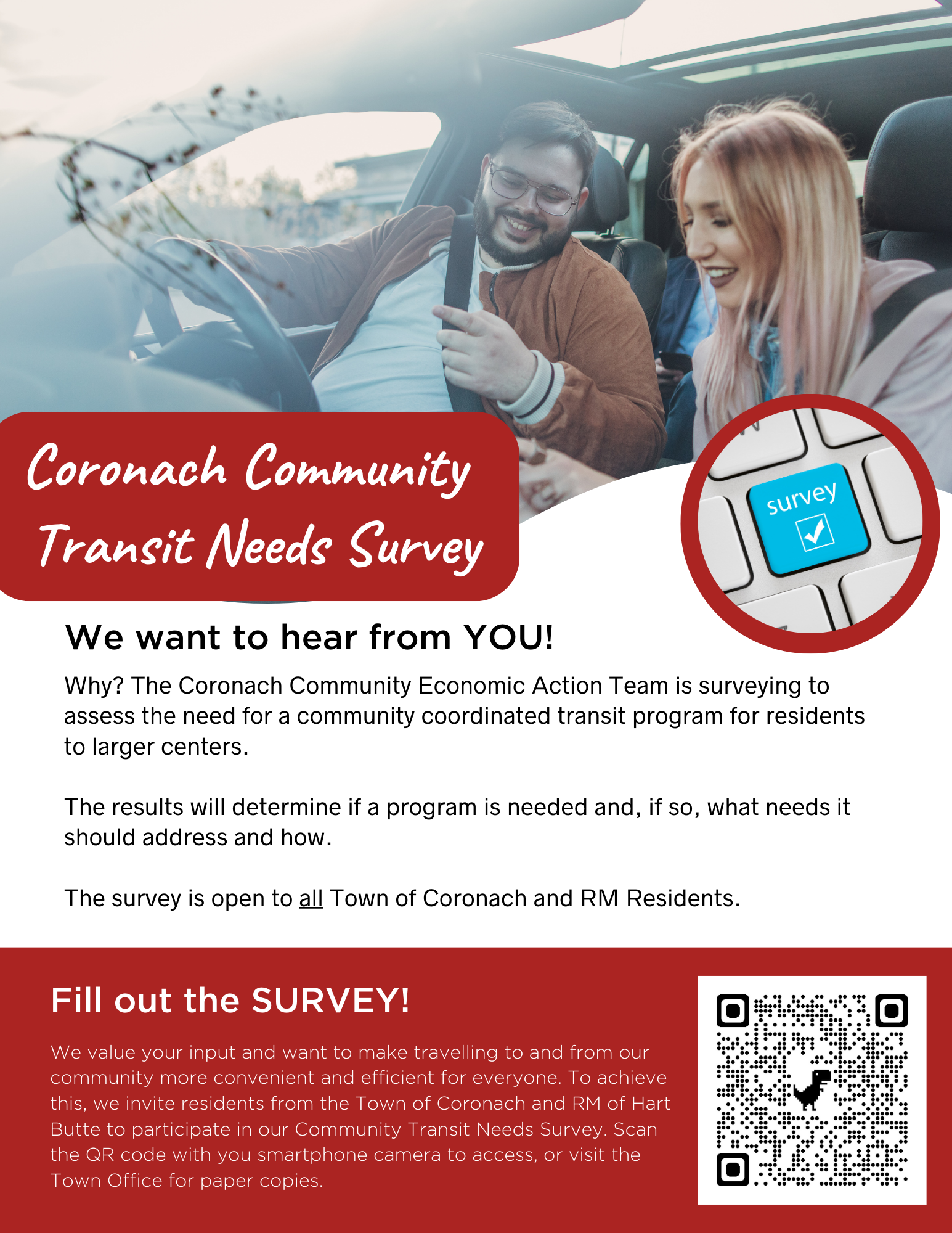 Coronach Community Transit Survey | Town of Coronach